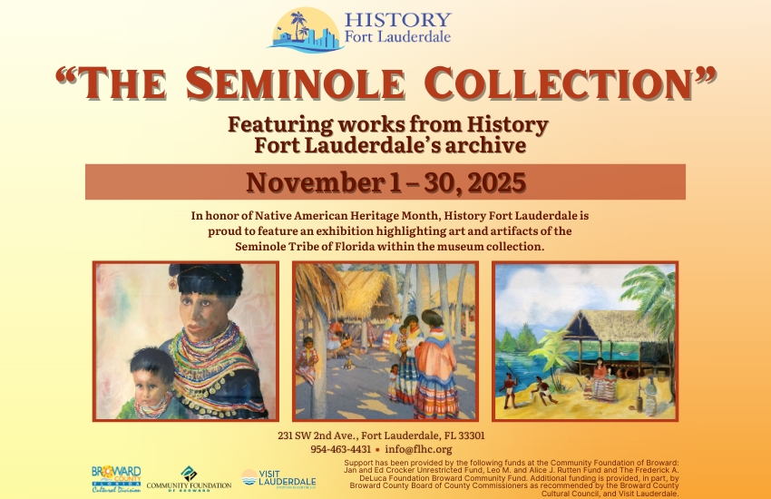 The Seminole Collection - History Fort Lauderdale